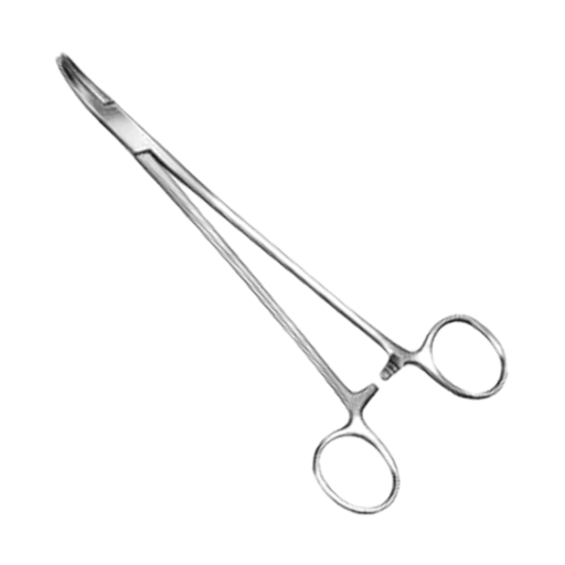 Heaney Needle Holder. 8.5", Curved, Serrated Jaws, Premium Stainless | eBay
