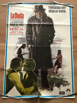 Used - Movie Poster - LA DUDA - Spanish | eBay
