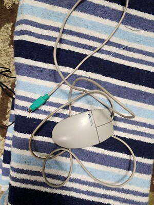 Vintage HP Hewlett Packard 5182-8864 Grey Gray Trackball Mouse | eBay