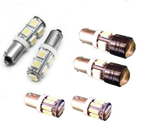 BA9S HIGH POWER White SMD LED Car Side Light Bulb 24V 233 T4W 360 3893 ...