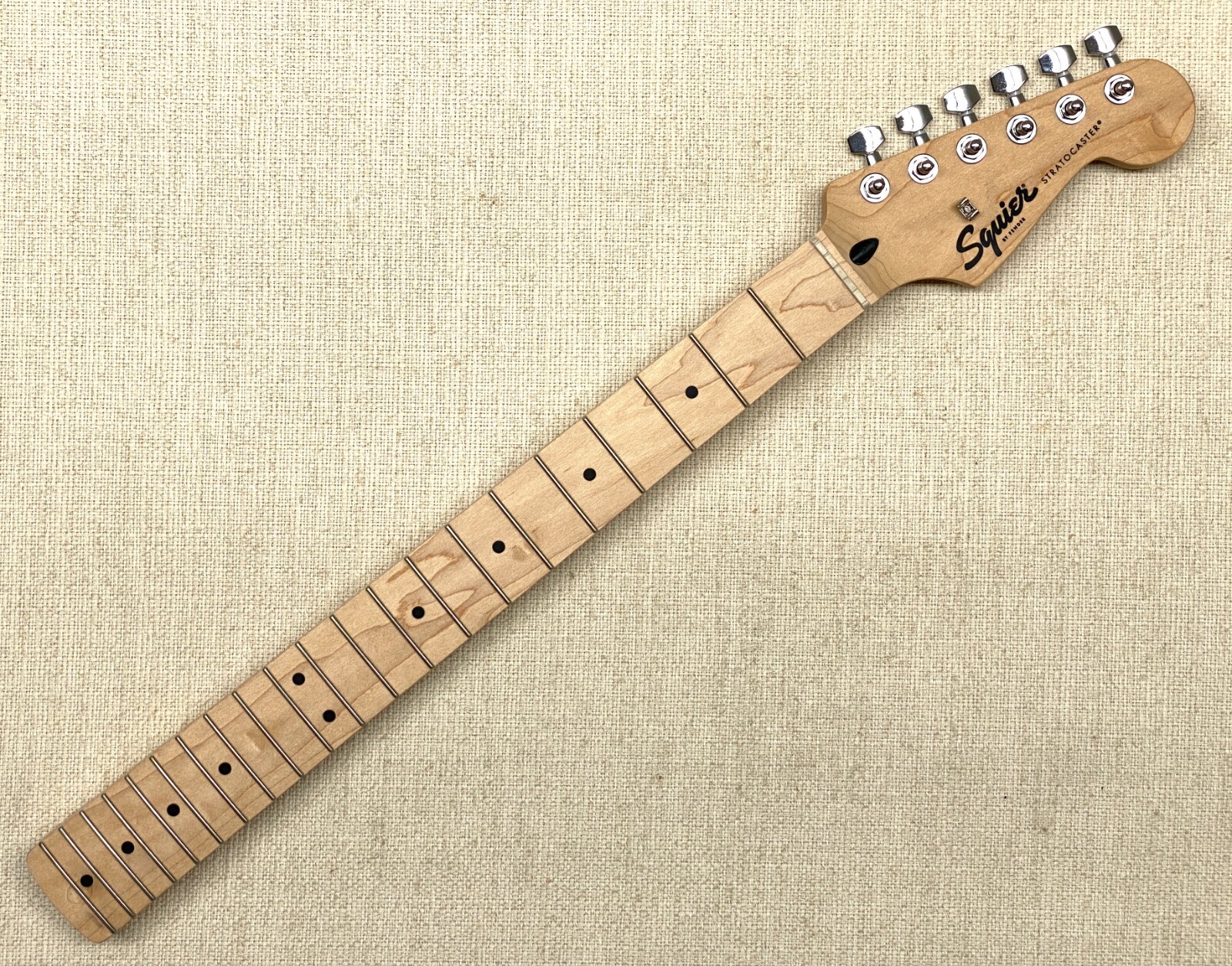 Genuine Fender Squier STRAT NECK MAPLE FINGERBOARD Electric ...