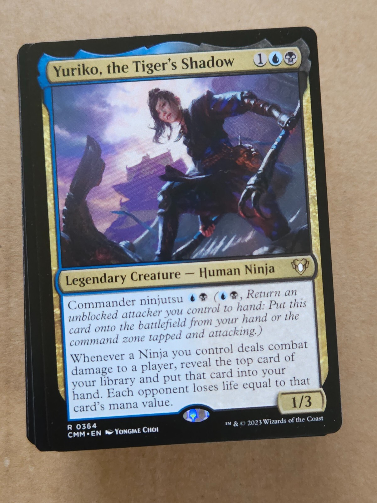 Custom Commander Deck ~ Ninjas ~ Ninjutsu ~ Yuriko, the Tiger's Shadow ...