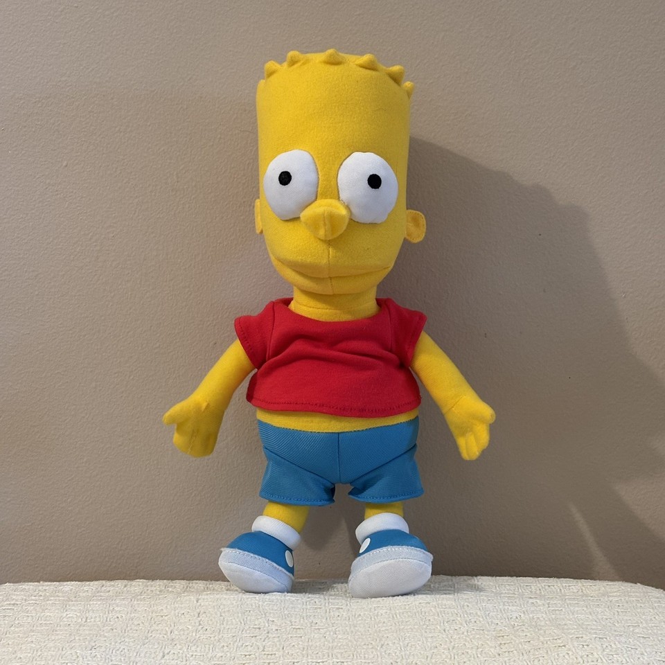 The Simpsons “Bart Simpson” by Matt Groening Universal Studios Plush ...