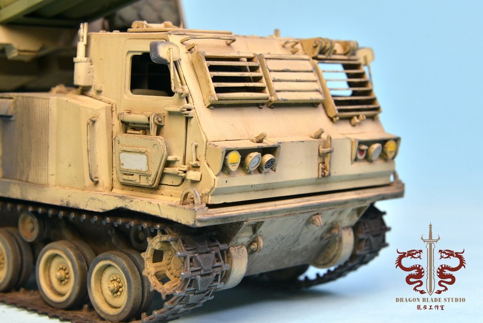 Built Model 1/35 M270 MLRS w/M26 Rocket Pods Finished | eBay