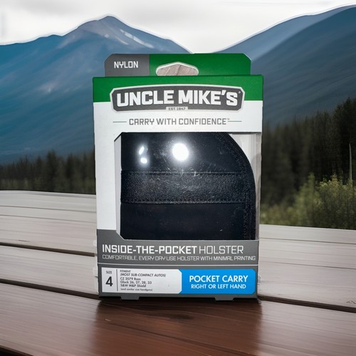 Uncle Mikes Pocket Holster Size 4 Glock 26 27 S&W M&P Shield | eBay