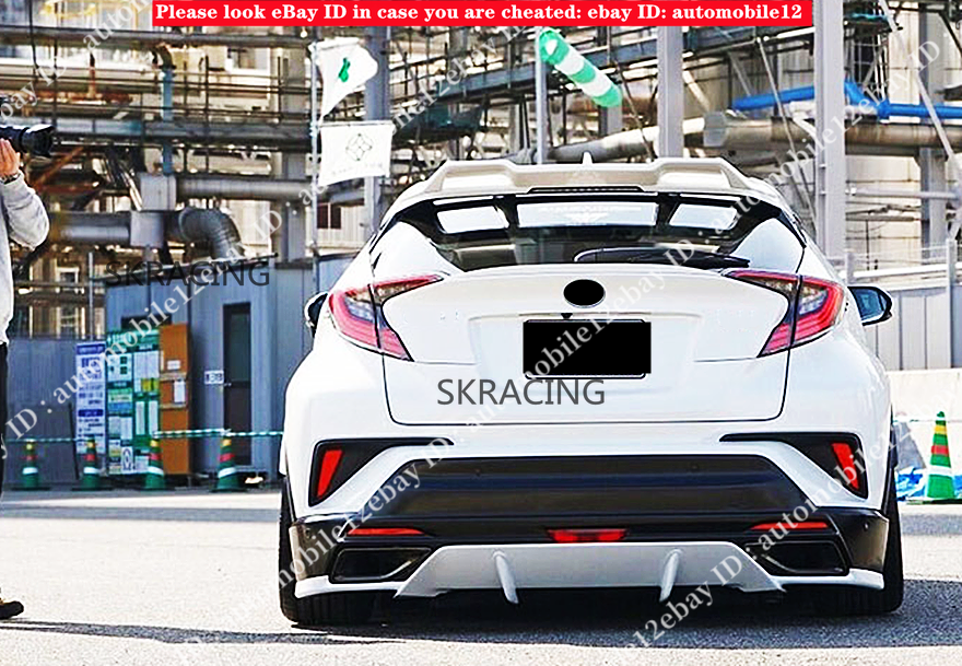 Carbon Fiber Rear Roof Trunk Lip Spoiler Wing Fit For 2017-2021 Toyota ...