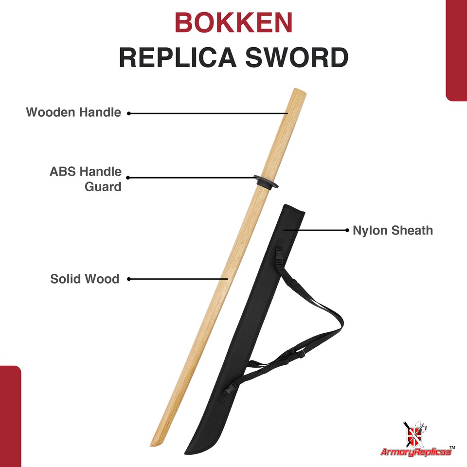 JAPANESE Natural BOKKEN TRAINING SAMURAI WOODEN SWORD MARTIAL ARTS IAIDO PRACTIC | eBay