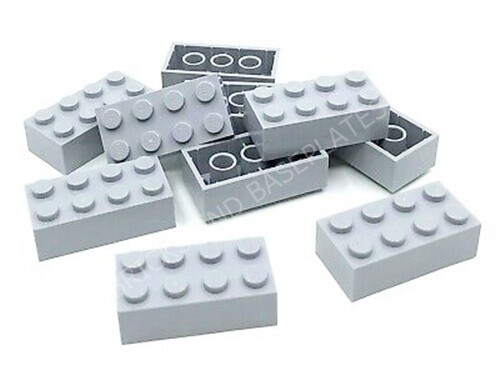 LEGO Bricks 2x4 - Part No. 3001 - Choose Colour - BRAND NEW - 50 Pieces ...