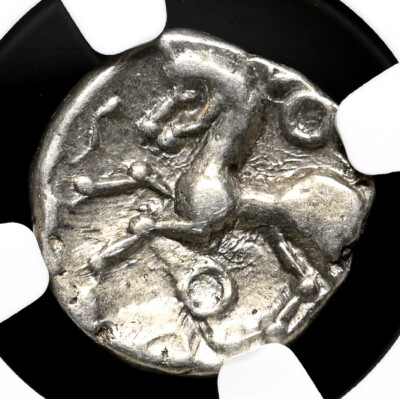 CELTIC GAUL, Aedui. 1st Century BC. Silver Quinarius, Horse, NGC VF | eBay
