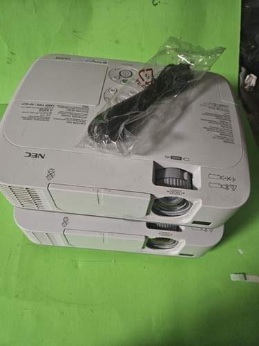 lot of 2 NEC NP-M311W Projectors hdmi lamps 3189h 1731h | eBay