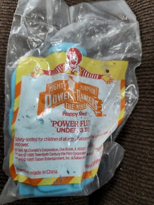 Happy Meal Power Flute under 3-4Toy McDonald's 1995 - NEW Power Rangers ...