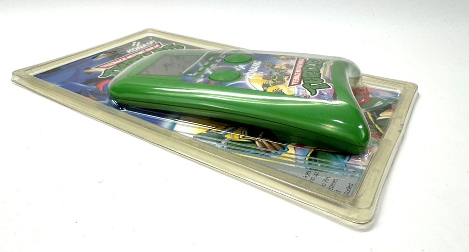 Konami Teenage Mutant Ninja Turtles LCD Handheld Vintage 1989 Video ...