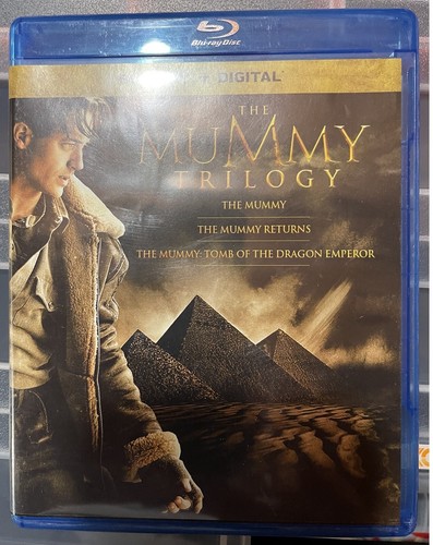 Blu-ray Mummy Trilogy Brandon Frazier The Mummy Mummy Returns & Dragon ...