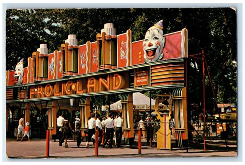 Crystal Beach Ontario Canada Postcard Frolic Land Miniature Rides c1960 ...