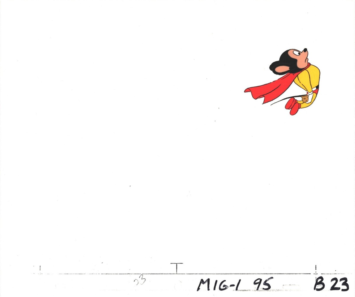 Mighty Mouse Cartoon Drawing