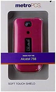 MetroPCS 2 Piece Hardshell Case for Alcatel 768 - Dark Pink | eBay