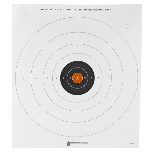 Action Target 25-Yard Timed And Rapid Fire Target 21" x 24" 100 Per Box ...