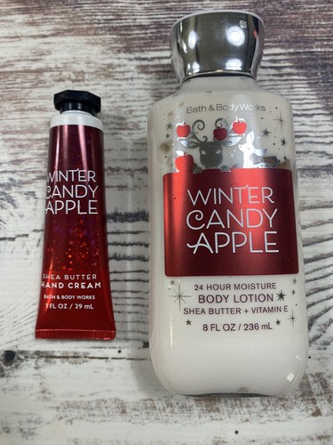 Winter Candy Apple Bath & Body Works Lotion 8oz & 1 Oz New | eBay