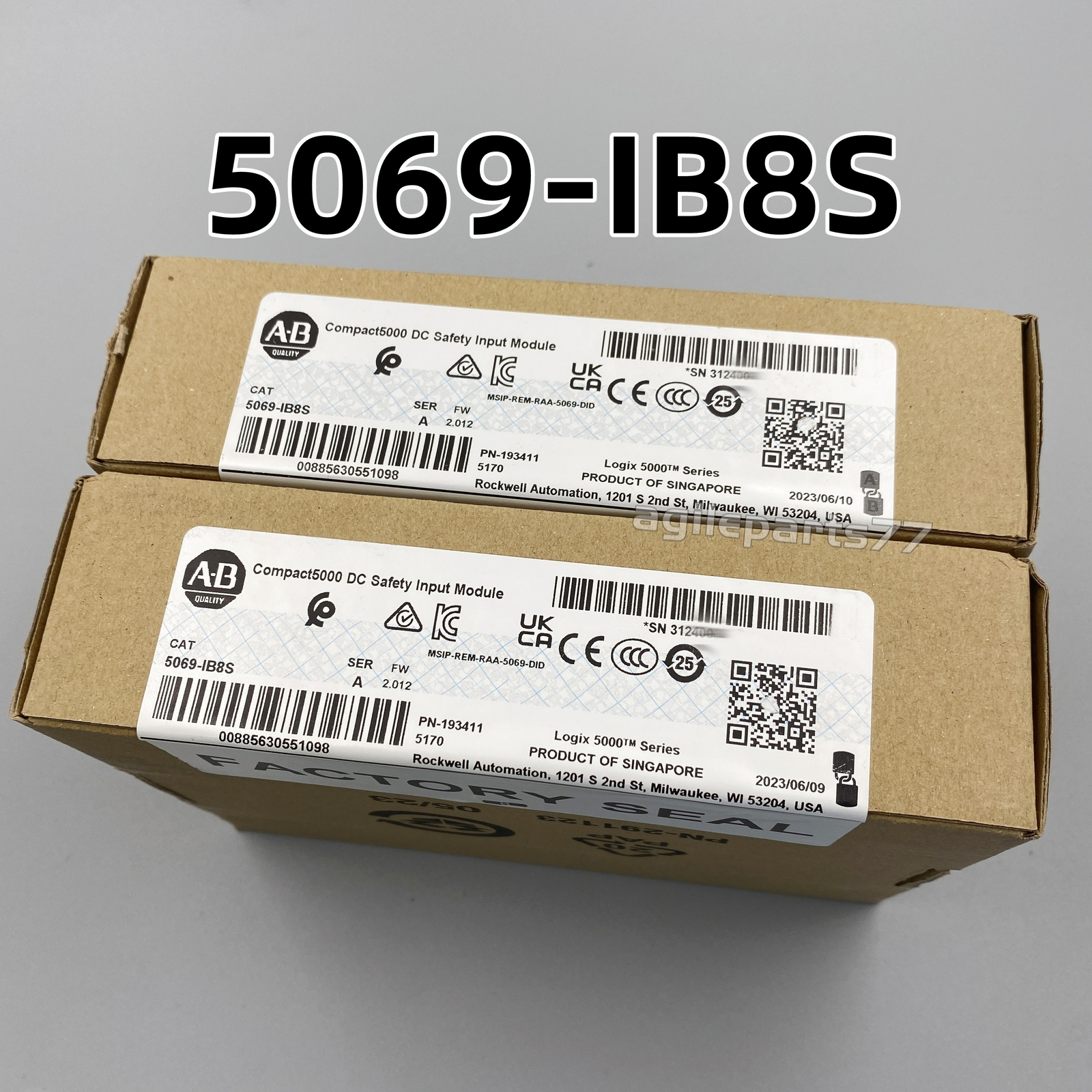 5069-IB8S AB SER A Compact I/O 8-Ch DC Safety Input New Factory Sealed ...