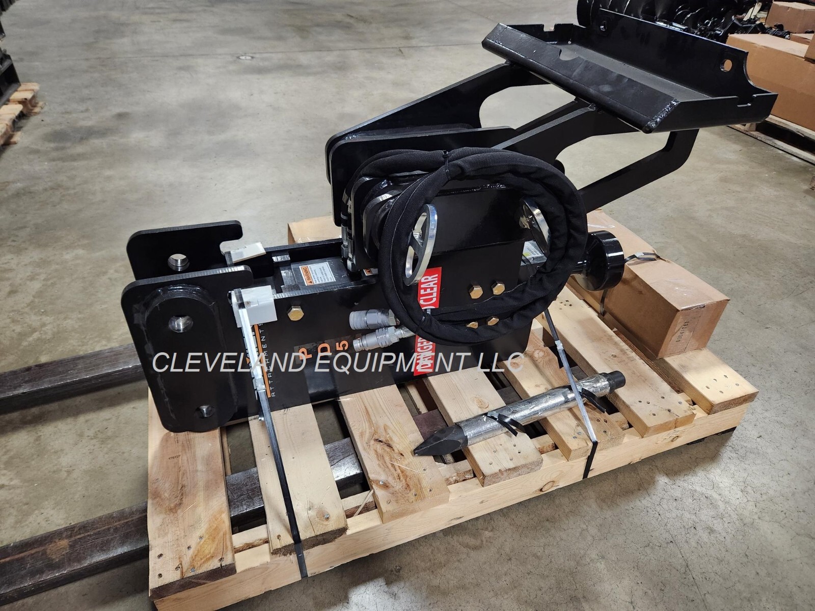 PREMIER PD500 POST DRIVER POUNDER ATTACHMENT Ditch Witch Mini Skid ...