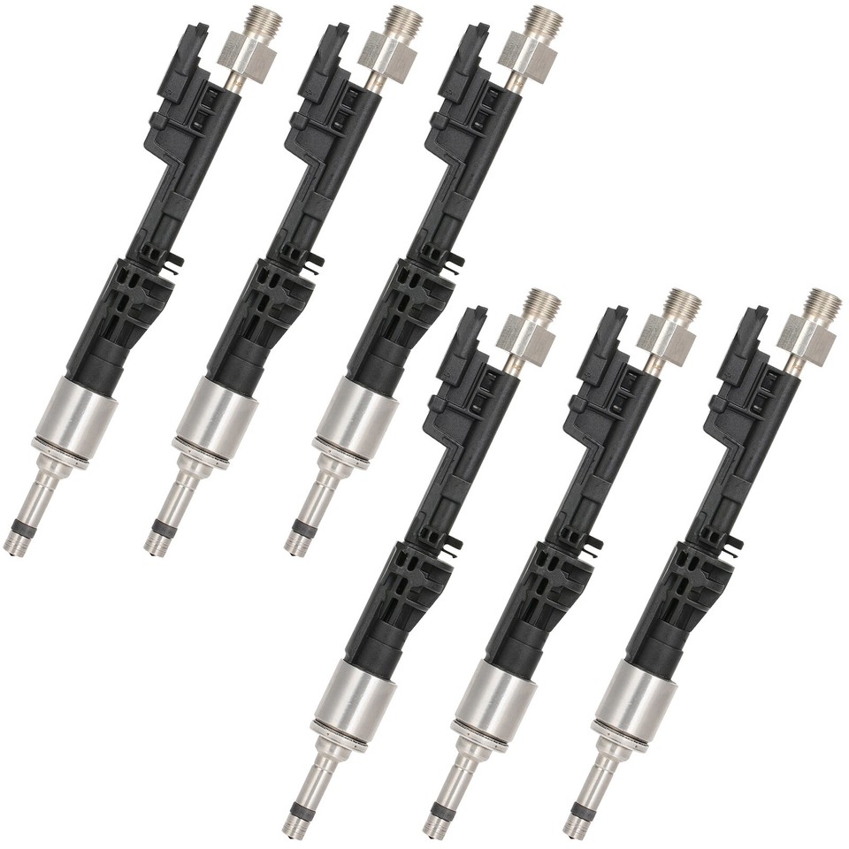 6pcs Fuel Injectors For BMW 535i GT xDrive 3.0L 2011 BMW X6 3.0L 2011 ...