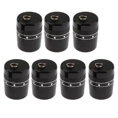 Fishing Rod Butt Cap Fishing Tackle Replacement Metal Fishing Pole End ...