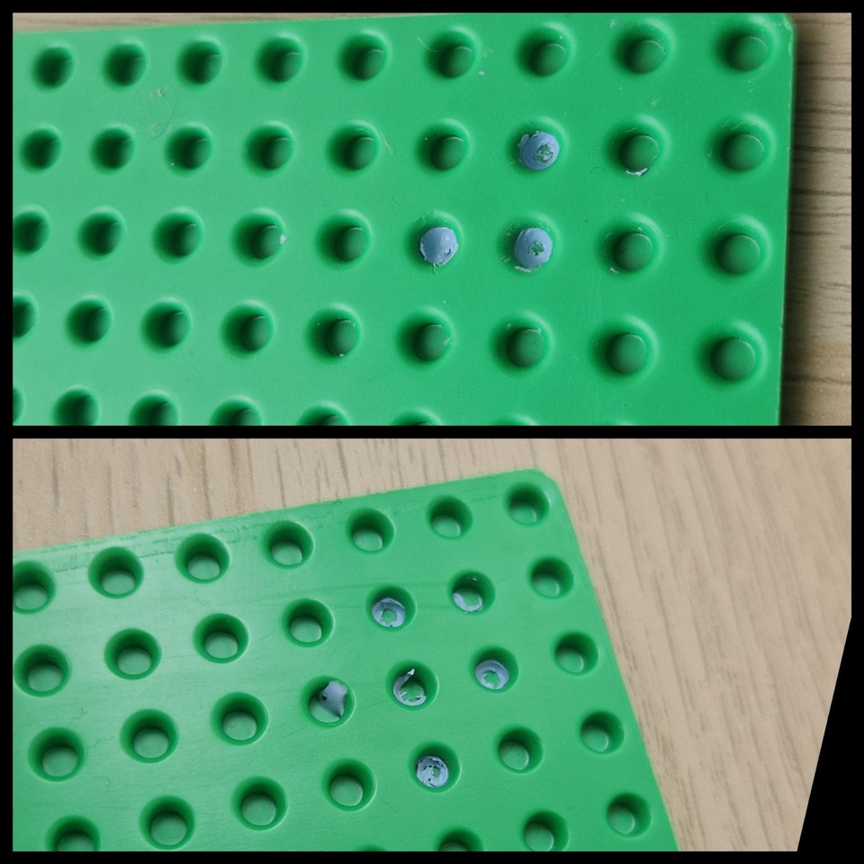 Lego Official Base Plate Bundle 32x32 2x Light Green 2x Dark Green ...