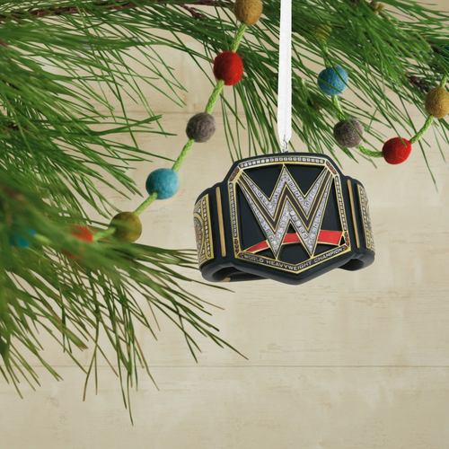 Hallmark, Animated WWE Belt, Christmas Tree Ornament, Brand New ...