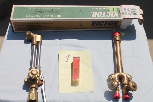 Victor Cuttign Welding Torch Set CA2460 +Attachment 315FC, Handle Tip ...