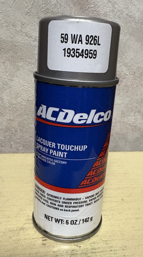 AC Delco Factory GM Touch Up Spray Paint 5oz 59 WA 926L (2 CANS) Silver ...