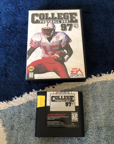 College Football USA 97 (Sega Genesis) Game With Case, No Manual ...