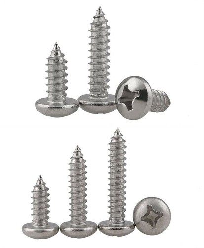 M5 M6 M8 304 stainless steel Phillips round head self-tapping Screws ...