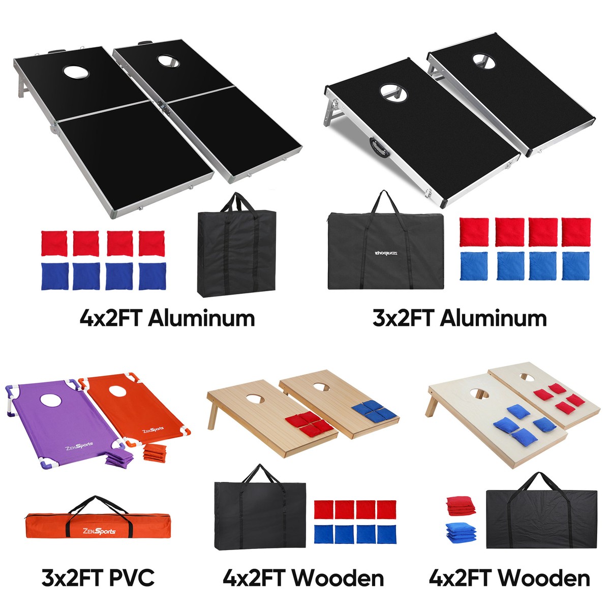 Cornhole Bean Bag Dimensions