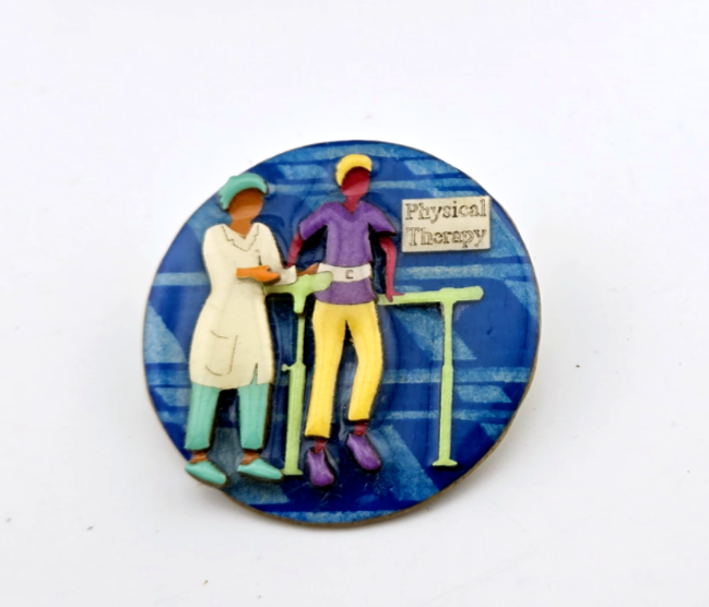 Lucinda People Pin Medical Physical Therapy Brooch Pins by Lucinda #70 ...