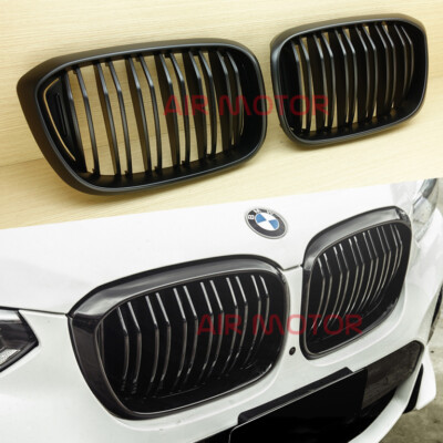 18-20 Matt Black M Look Front Grill Fit BMW X3 G01 X4 G02 xDrive35i 30i ...