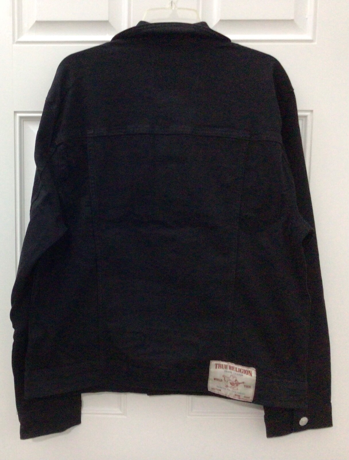 TRUE RELIGION SN DENIM TRUCKER JACKET Size L With TRUE RELIGION TRUCKER ...
