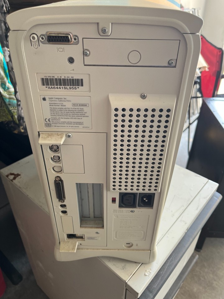 Working Apple PowerPC M3548 Mac Macintosh 225 MHz Desktop Computer | eBay