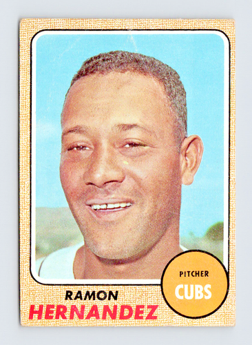 1968 Topps Card, #382 Ramon Hernandez, Chicago Cubs | eBay