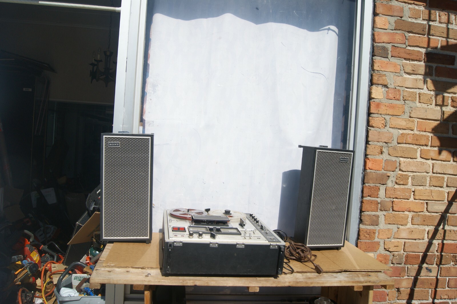 SONY TC-360 3 HEAD REEL TO REEL WITH AZMD MIC MADE IN JAPAN | eBay