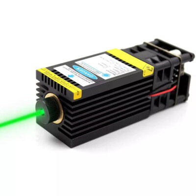 520nm 1W Focusable Green Bird Drive Laser Module PWM Landmark Laser ...