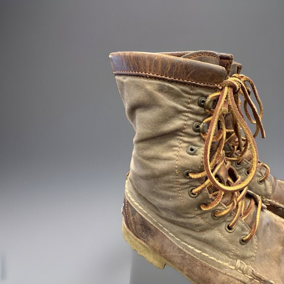 RARE! Timberland Authentic 8- Inch Rugged Heritage Boots Men’s Size 10. ...