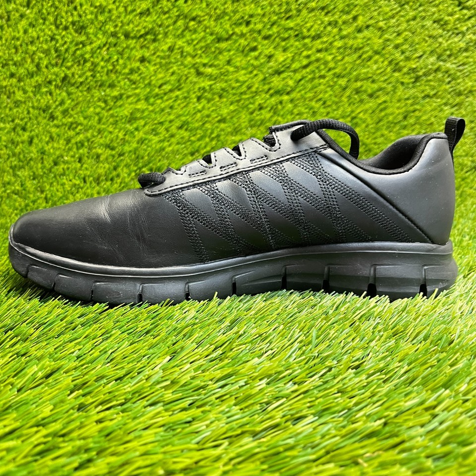 Skechers Sure Track Erath Womens Size 9.5 Black Slip Resistant Work ...