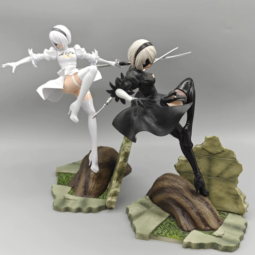 Kawaii Anime Figurine - Movable Girl Model for Creative Desktop Decor ...