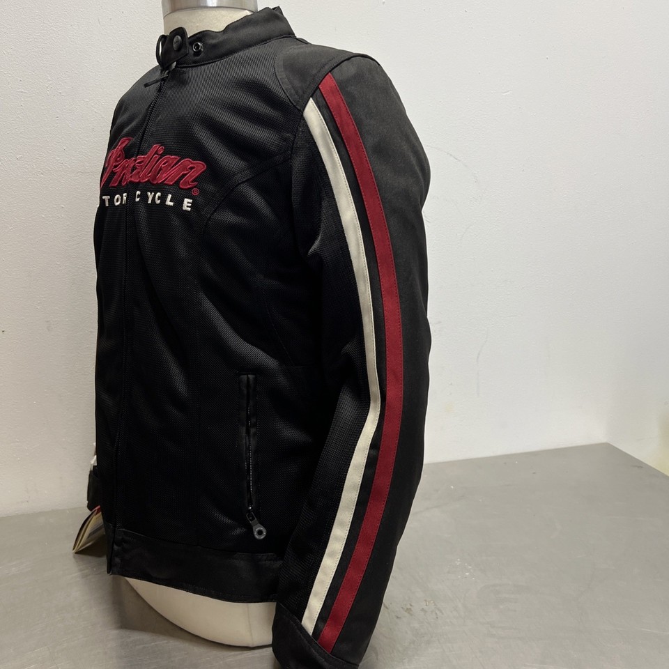 New - Indian Motorcycle Men's Milestone Mesh Jacket, Black, Size - XL ...