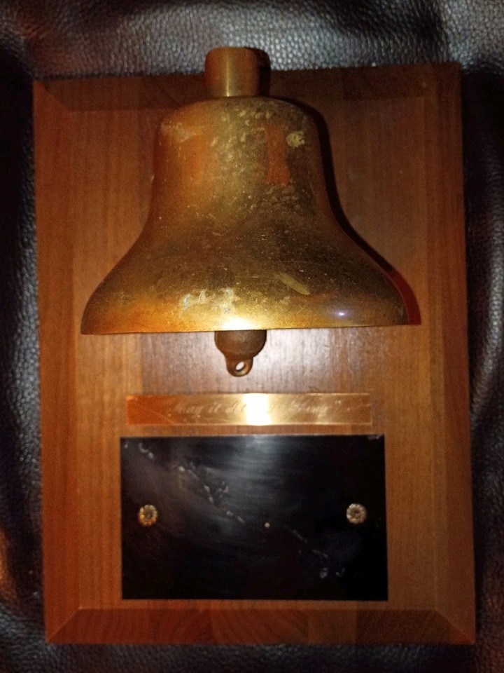 7" Military Brass Victory Bell, Heavy Solid Brass | eBay