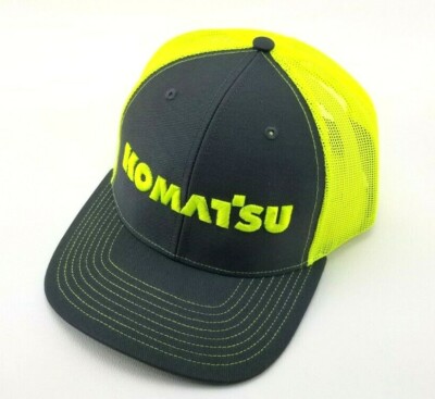 KOMATSU CONSTRUCTION MINING UTILITY HAT CAP ADJUSTABLE RICHARDSON 112 ...