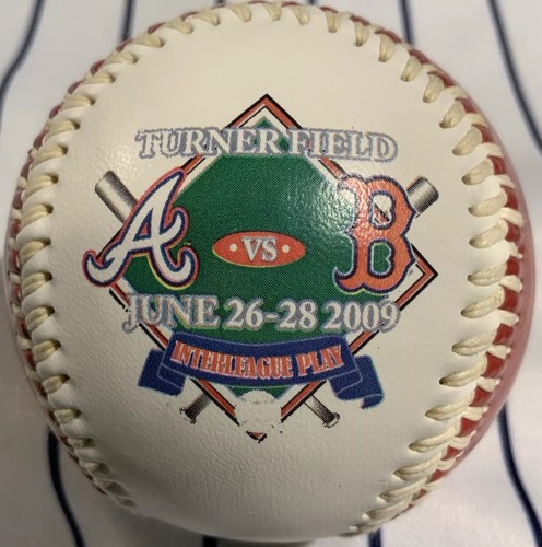 Atlanta Braves V. Red Sox 2009 Interleague Play Collectible Baseball ...