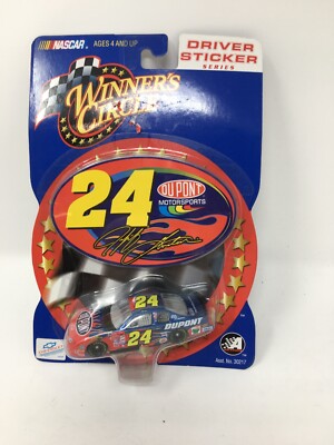 2001 NASCAR WINNERS CIRCLE STICKER SERIES #24 JEFF GORDON - NEW | eBay