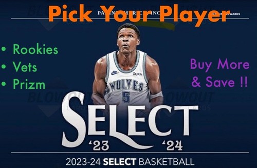2023-24 Panini Select NBA - Pick Your Player - Rookie Inserts Prizm ...