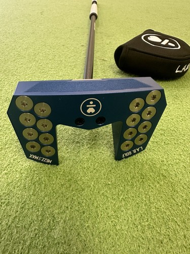 LAB Golf Mezz Max Broomstick RH Putter 46” 79.5* Lie Superstroke Blue ...